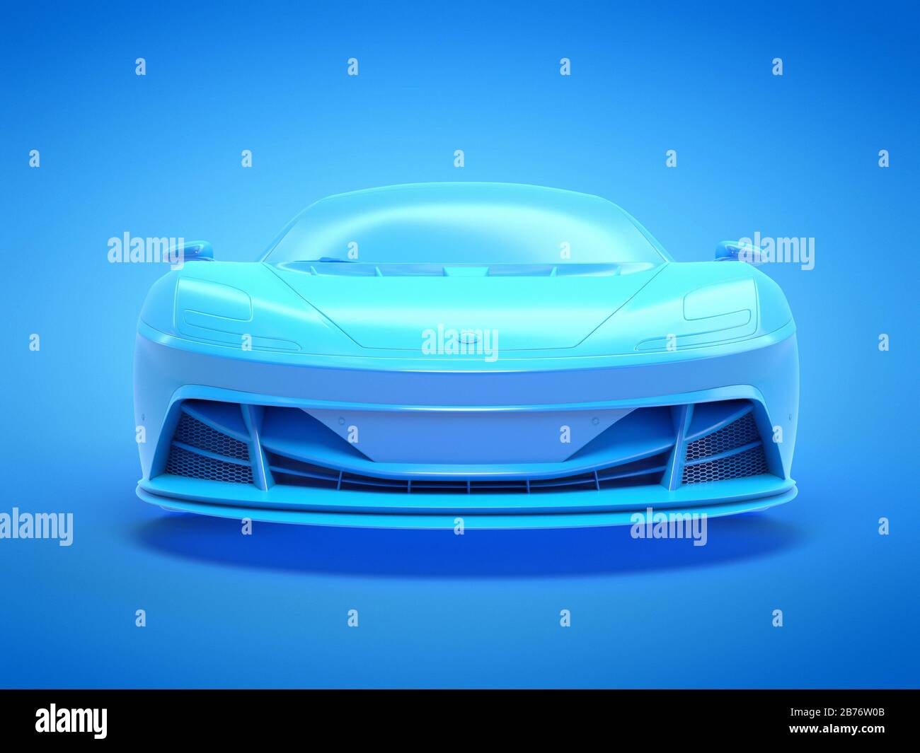 Sports car, computer illustration Stock Photo - Alamy