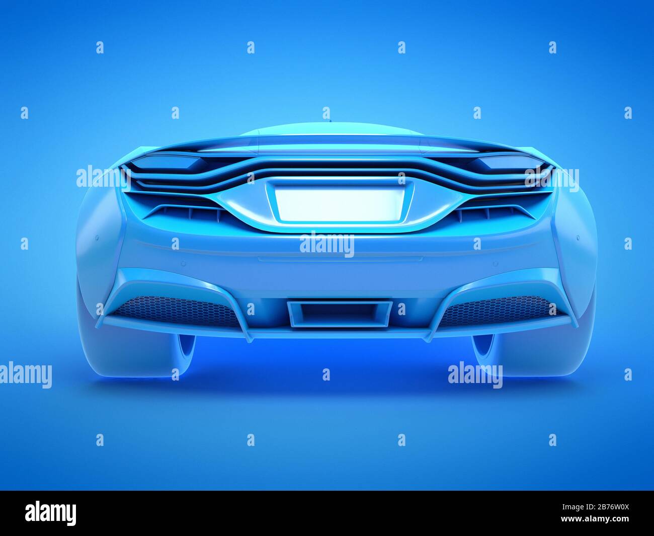 Sports car, computer illustration Stock Photo - Alamy