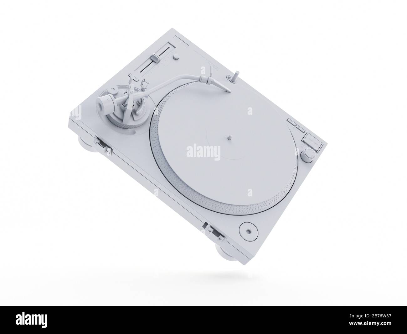 One turntable Cut Out Stock Images & Pictures - Alamy