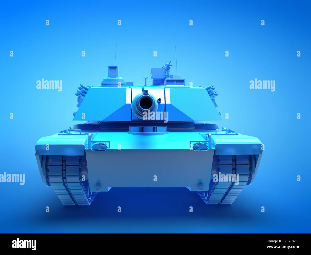 Tank, computer illustration Stock Photo - Alamy