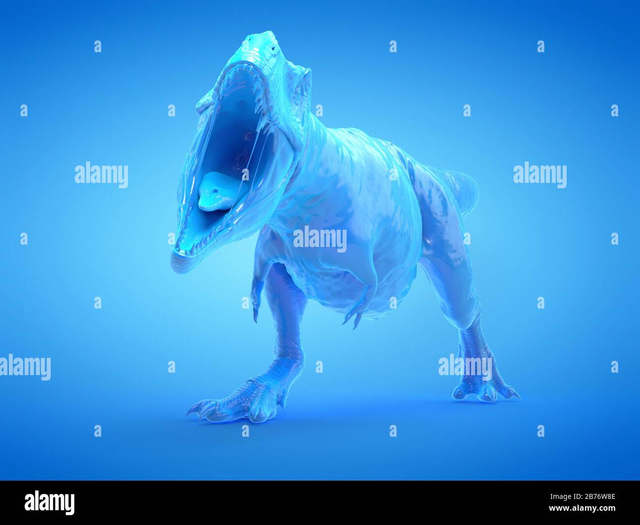 T-rex, computer illustration Stock Photo - Alamy
