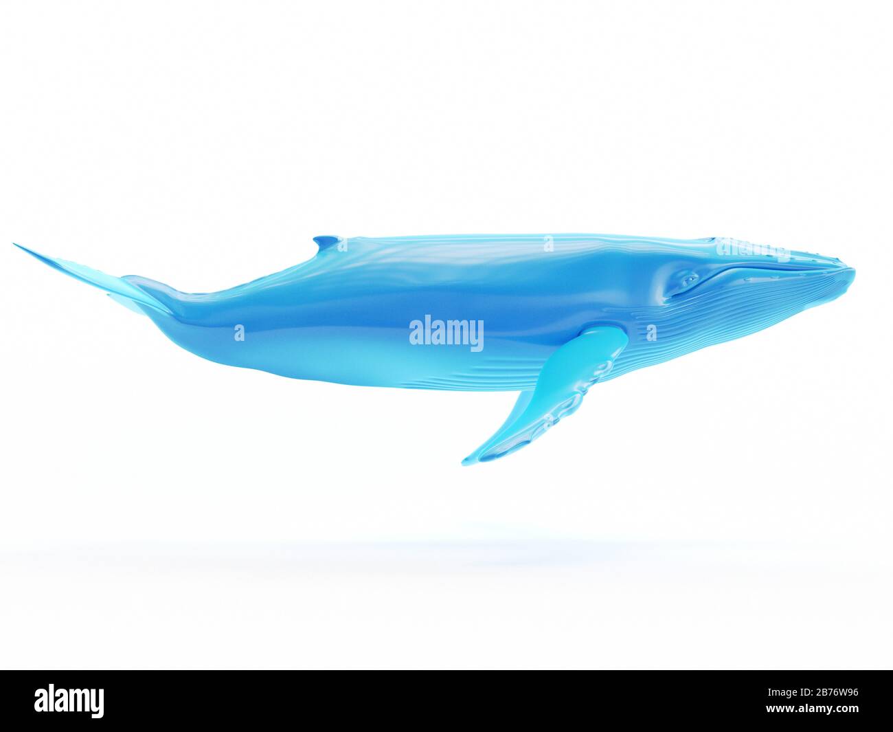 Whale, computer illustration Stock Photo - Alamy