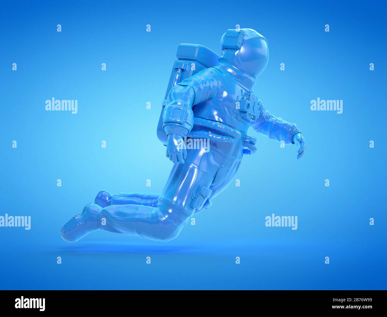 Astronaut, computer illustration Stock Photo - Alamy