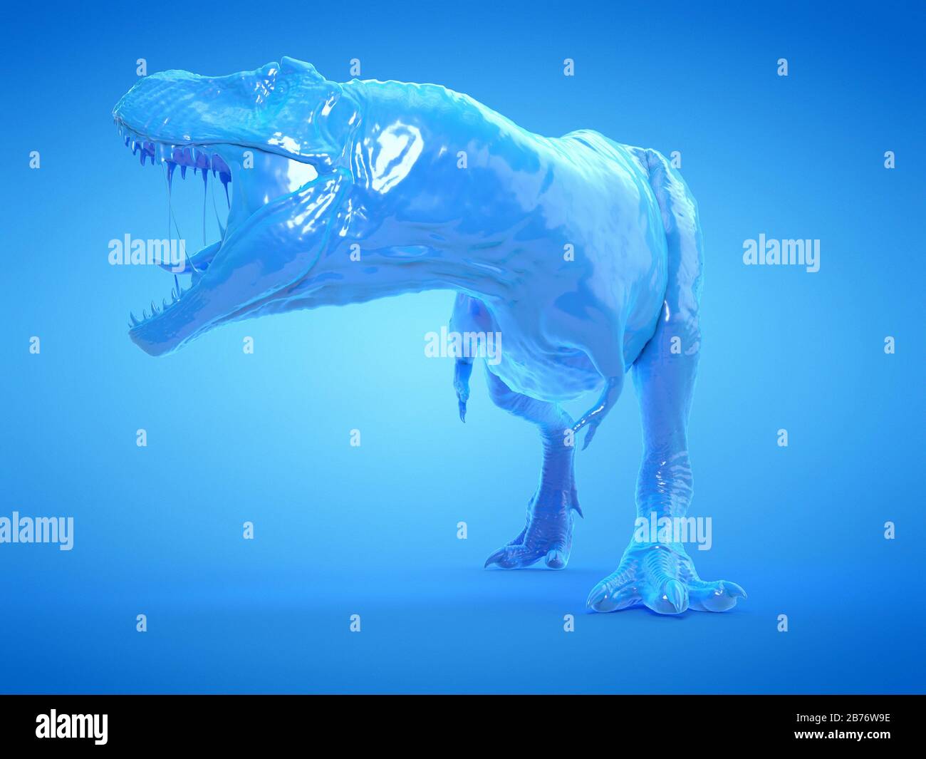 T-rex, computer illustration Stock Photo - Alamy