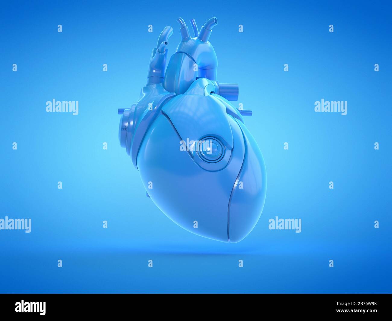 Heart, computer illustration Stock Photo - Alamy