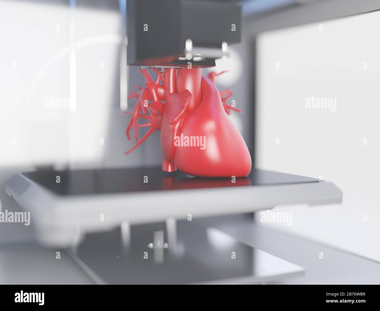Human heart 3d printer hi-res stock photography and images - Alamy