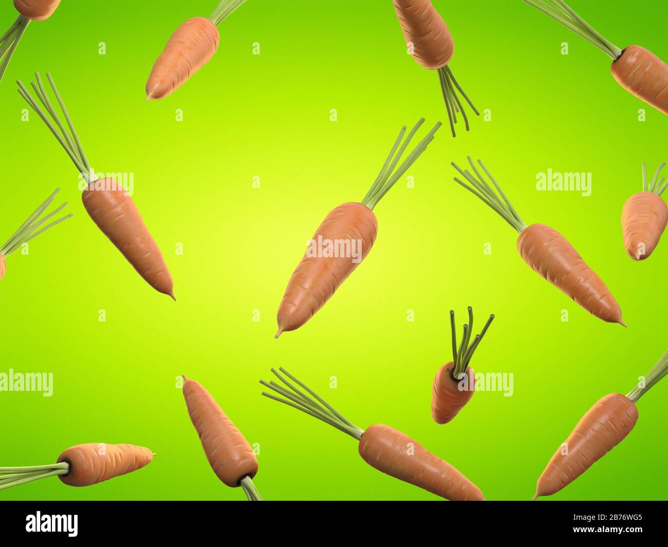 Carrots, computer illustration Stock Photo - Alamy