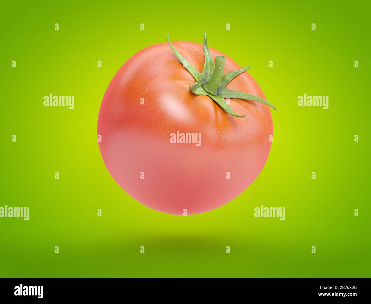 Tomato, computer illustration Stock Photo - Alamy