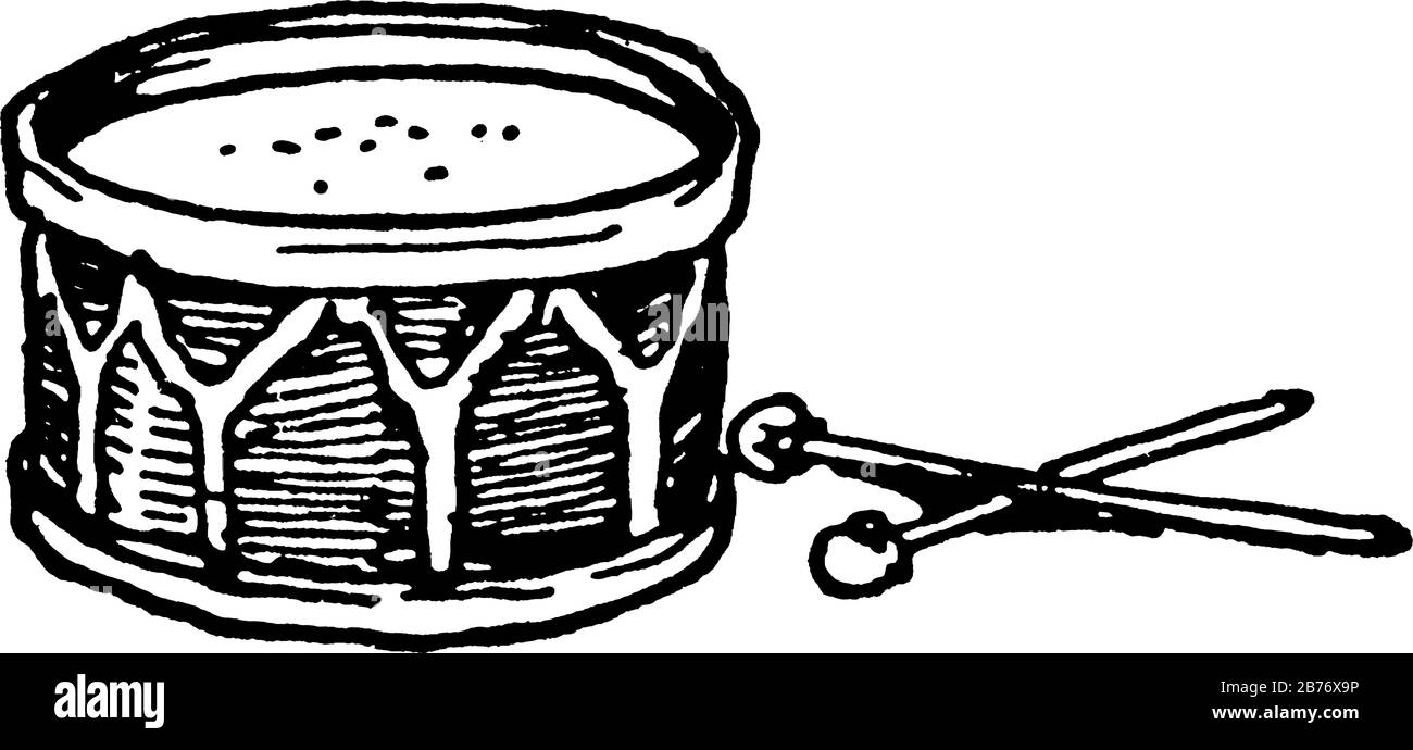 Three drums Stock Vector Images - Alamy