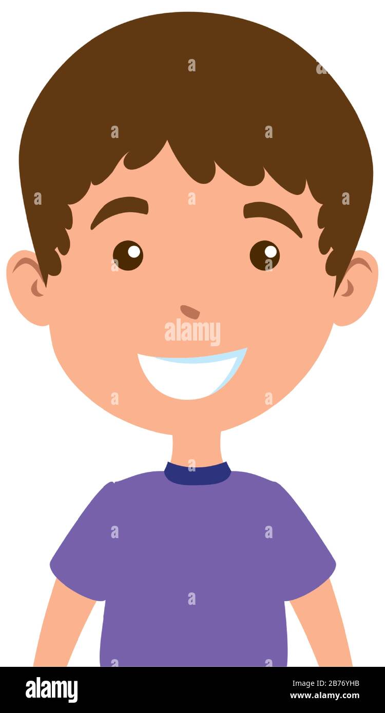 cute little boy avatar character Stock Vector Image & Art - Alamy