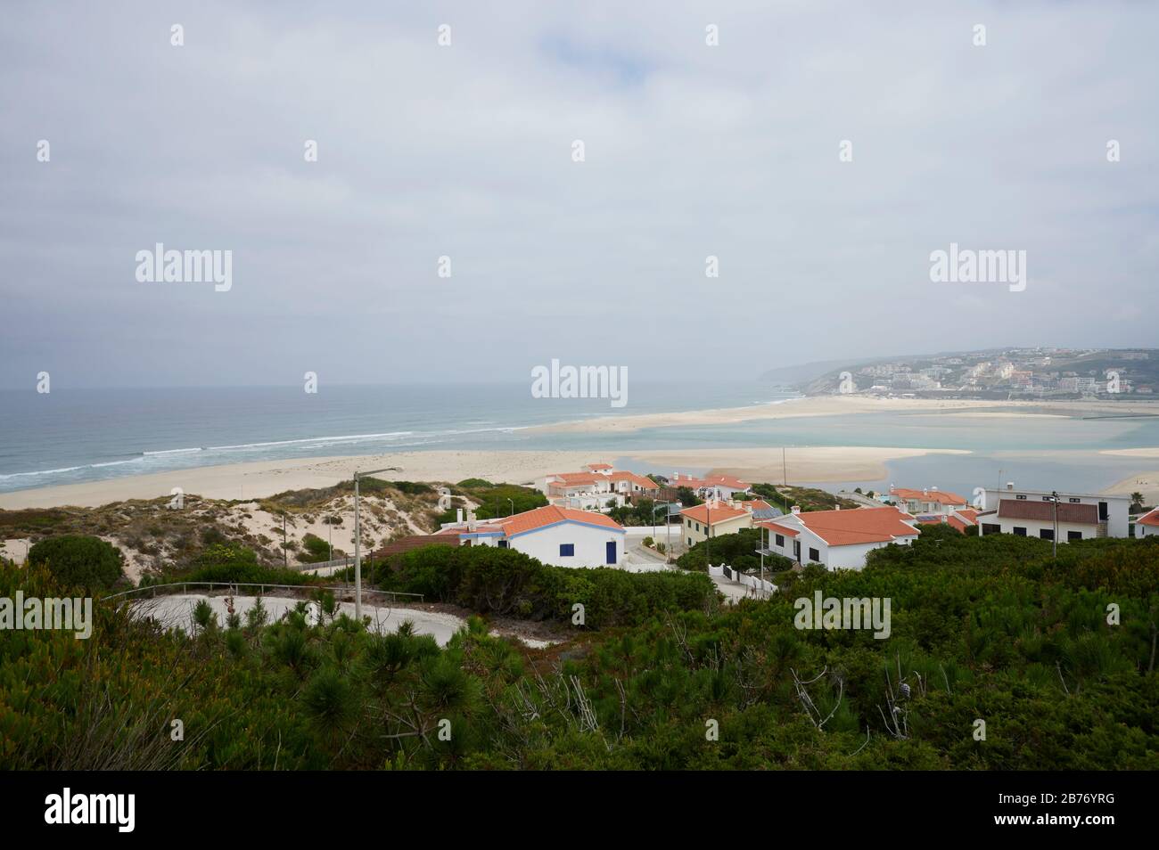 Portugal obidos beach foz do arelho hi-res stock photography and images ...