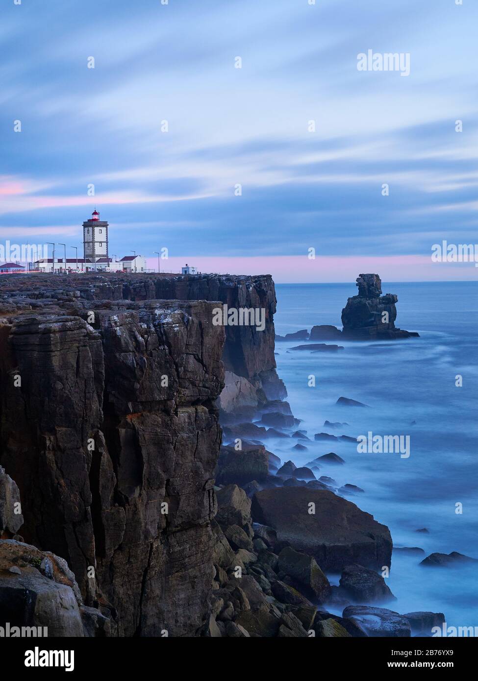 Lighthouse at cabo carvoeiro hi-res stock photography and images - Alamy