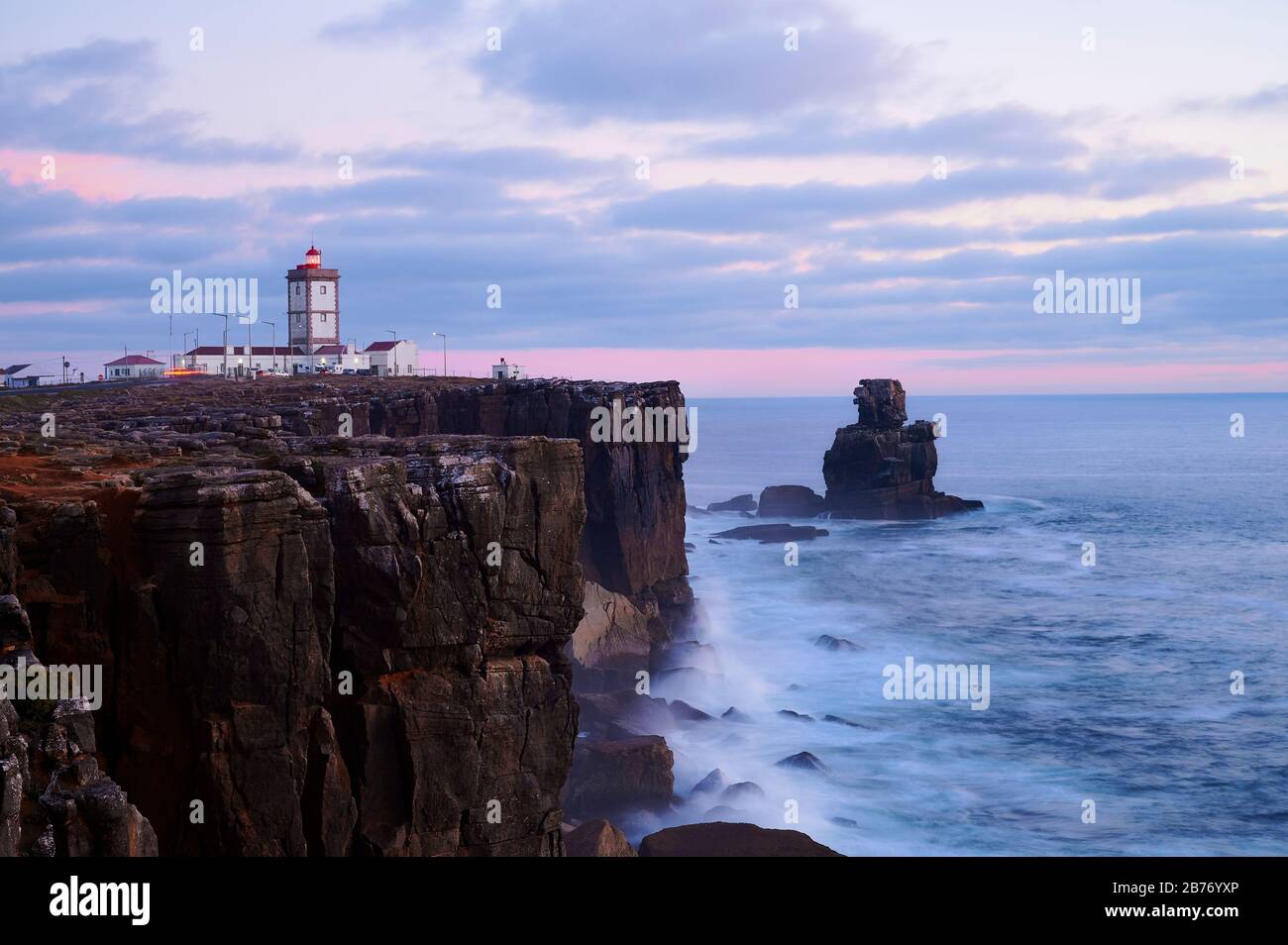 Lighthouse marine cape sunset hi-res stock photography and images - Alamy