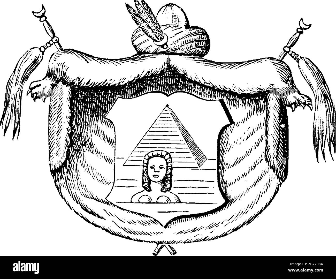 Coat of arms egypt Stock Vector Images - Alamy