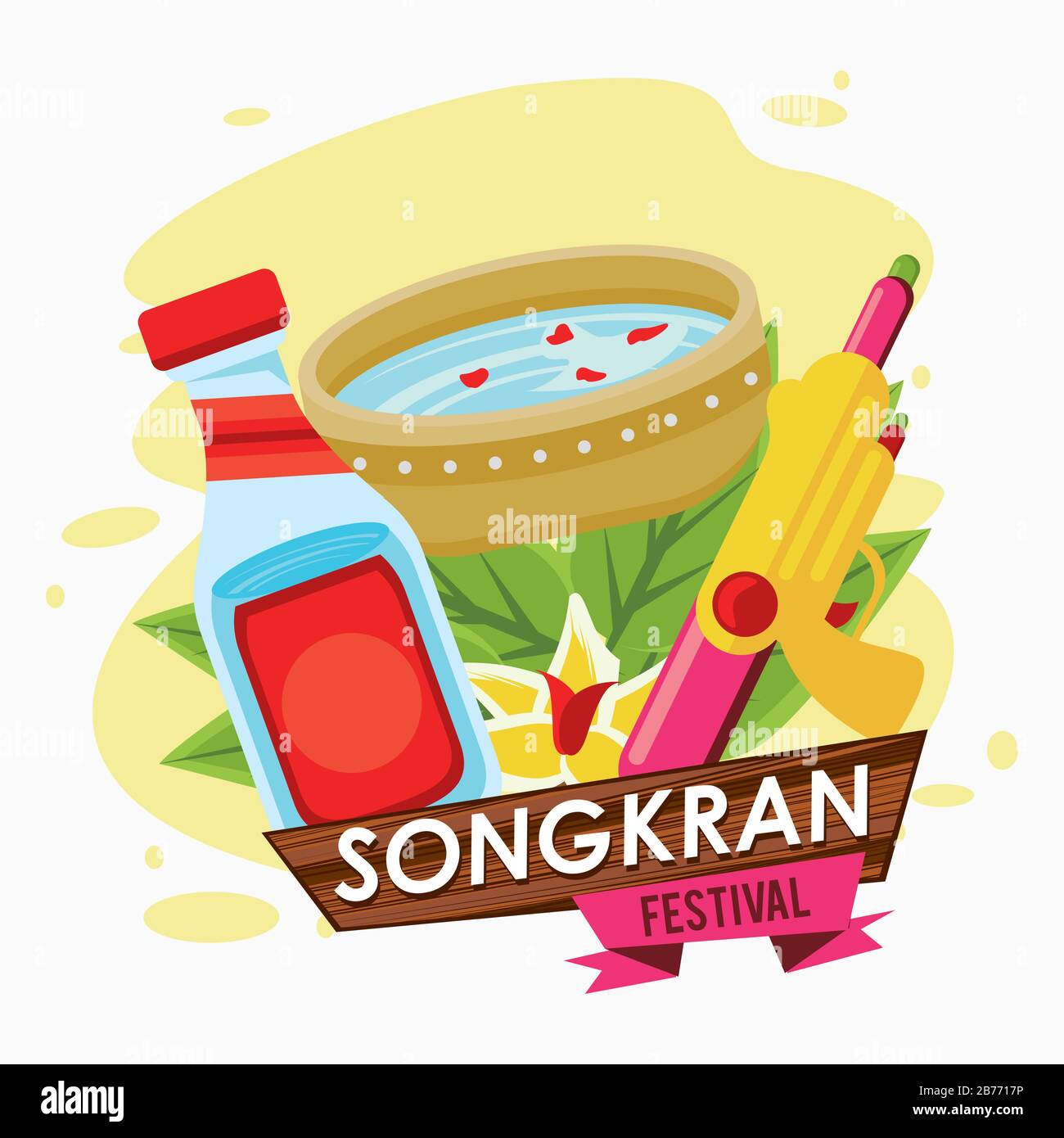 Thailand water taxi Stock Vector Images - Alamy
