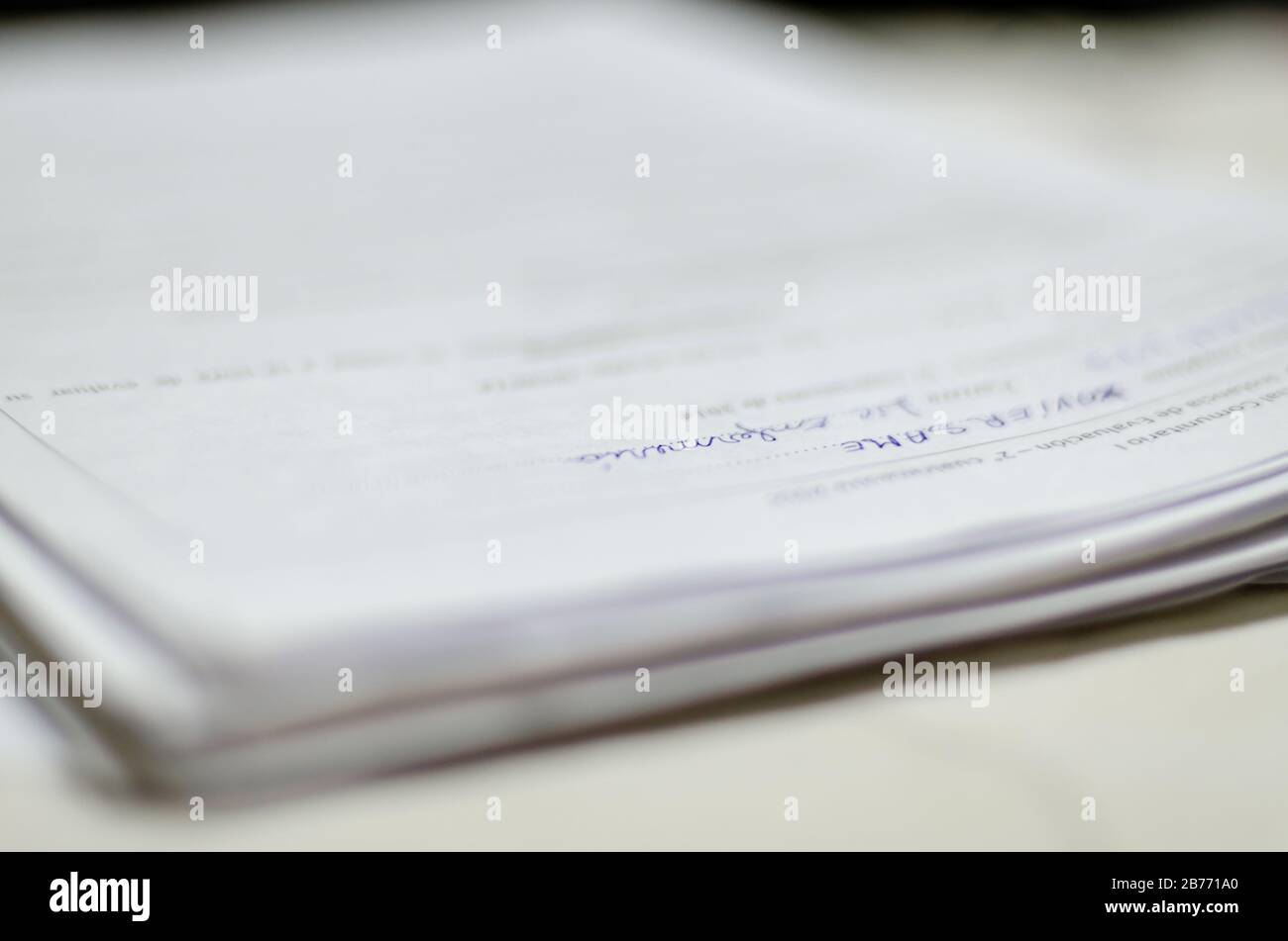 Ripped lined writing paper hi-res stock photography and images - Alamy