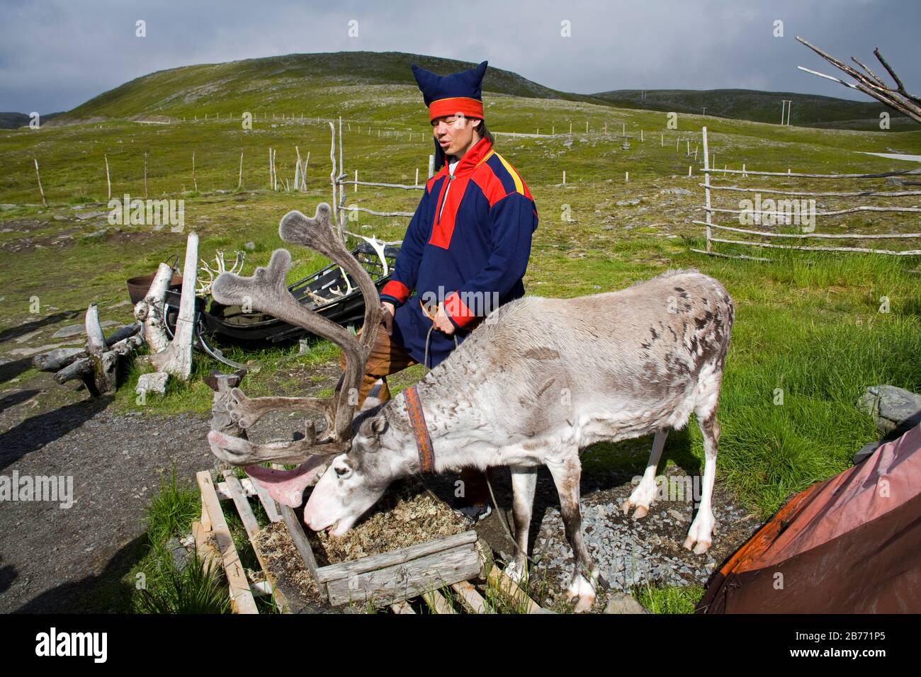 Sami people hi-res stock photography and images - Alamy