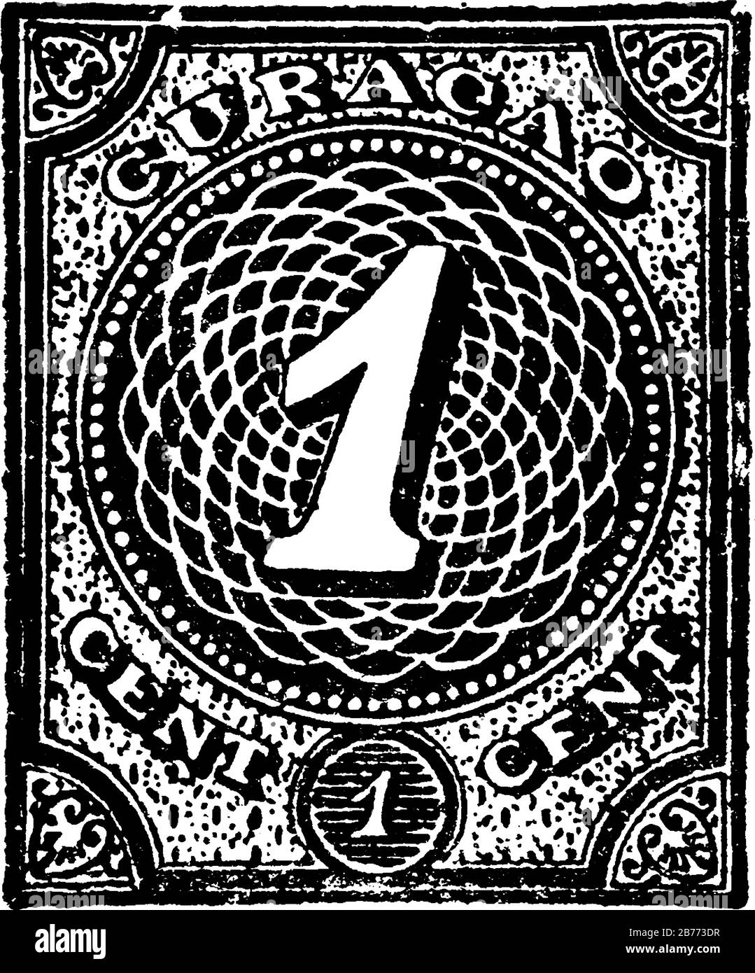 1 cent stamp hi-res stock photography and images - Alamy