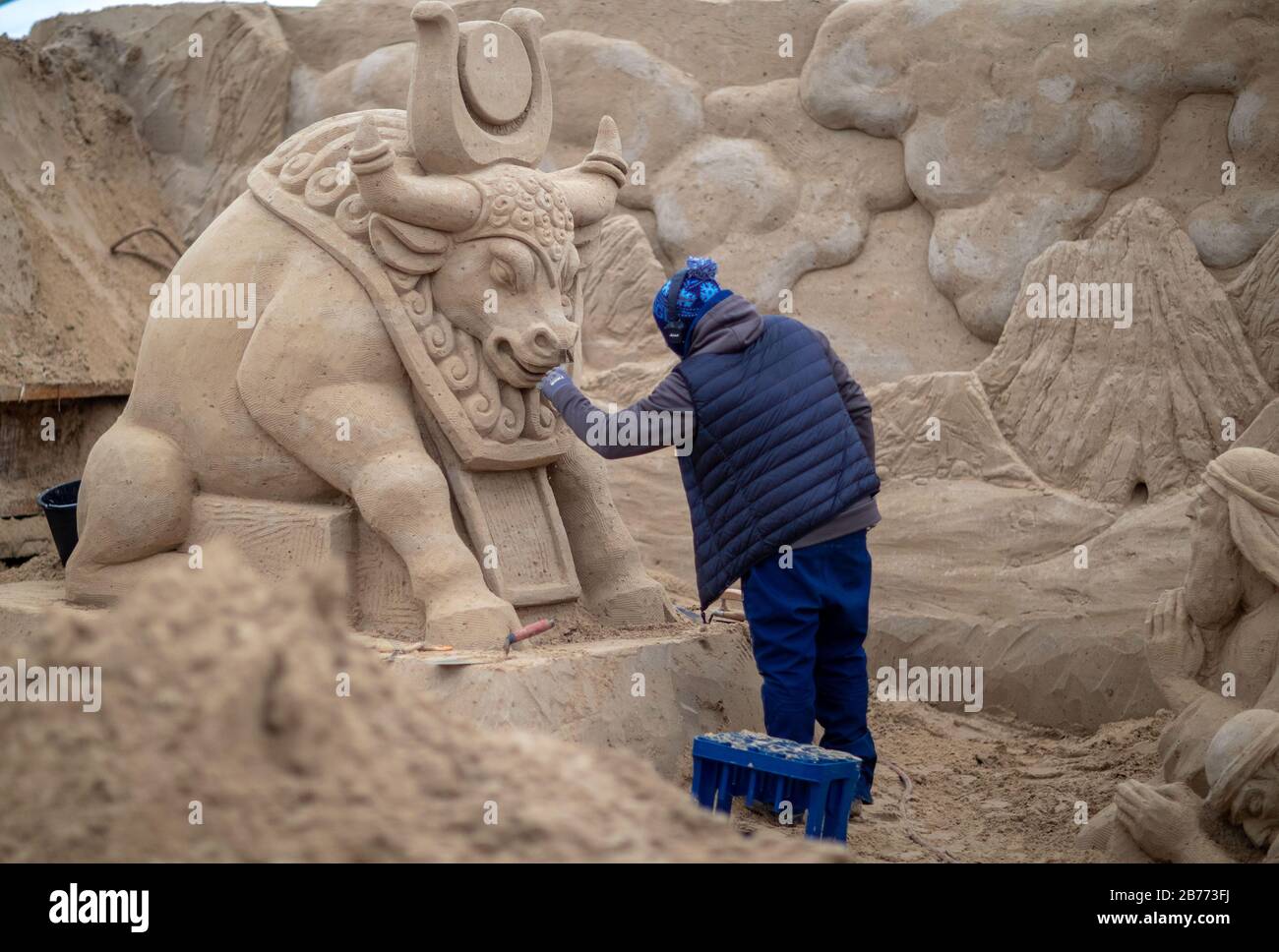 Sand sculptures binz hi-res stock photography and images - Alamy
