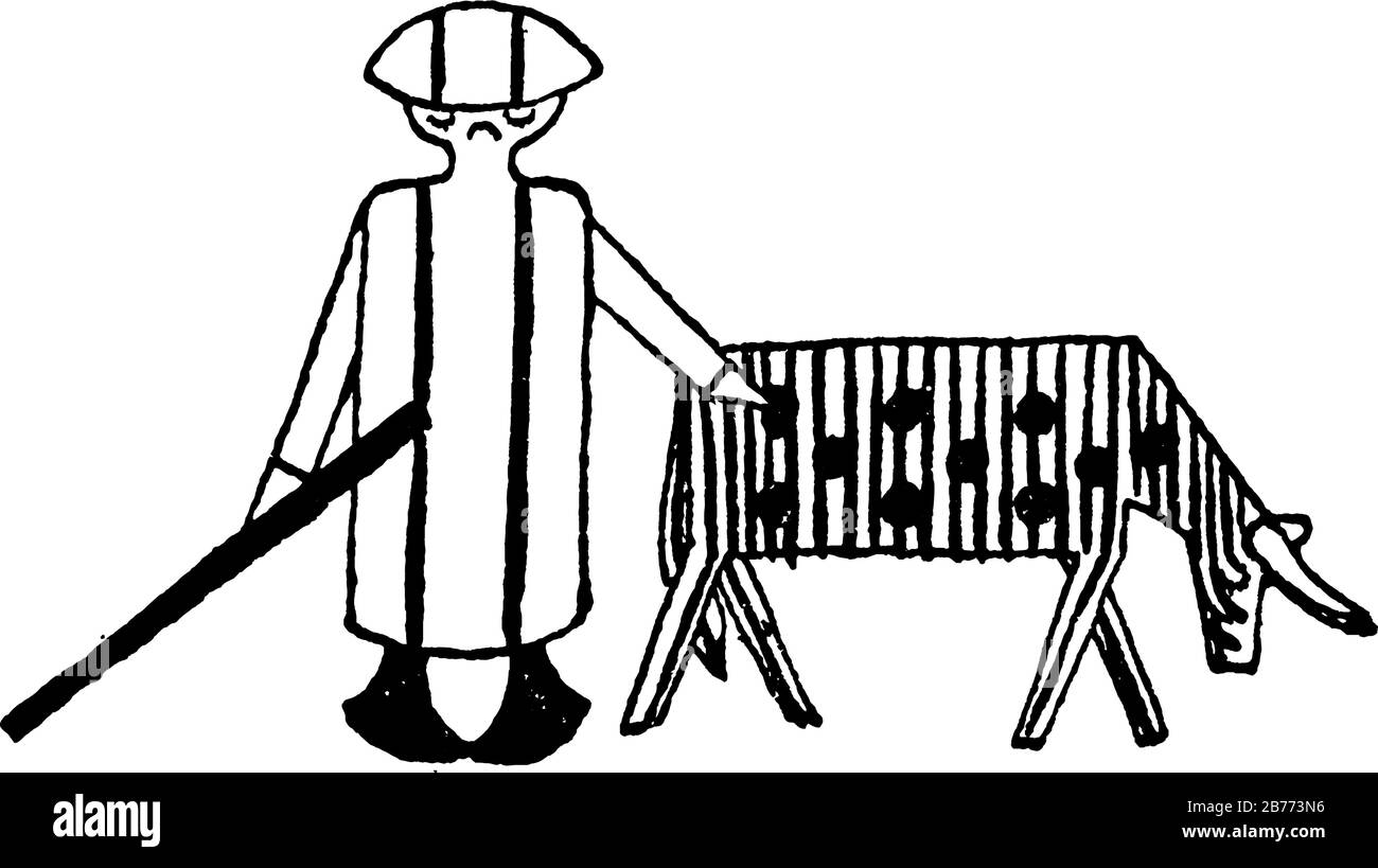 The cartoon picture depicts that, Hans and the cow are walking back ...