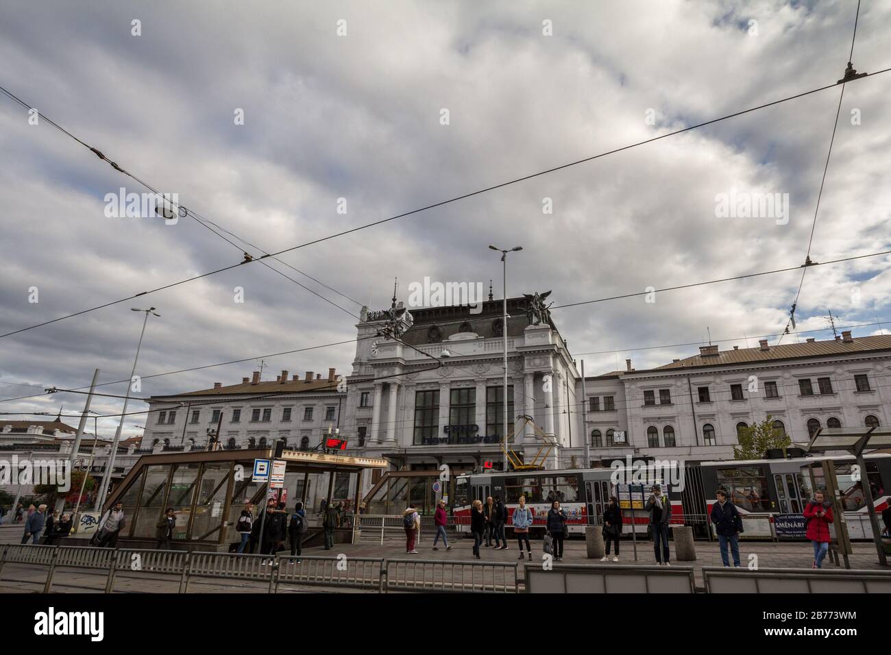 Brno main railway station hi-res stock photography and images - Alamy
