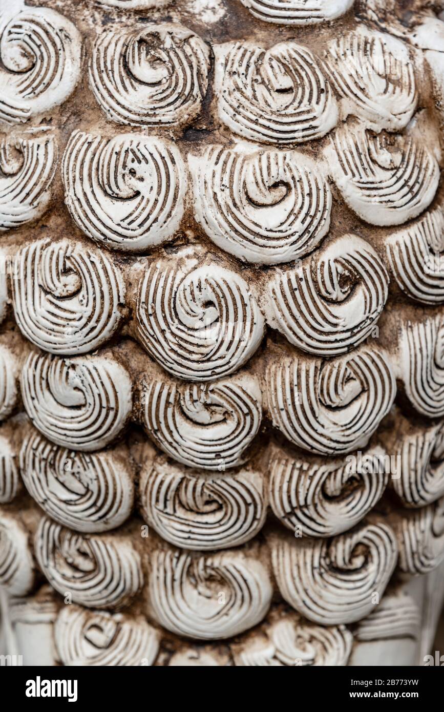 Texture of a plaster figure for graphic design Stock Photo - Alamy