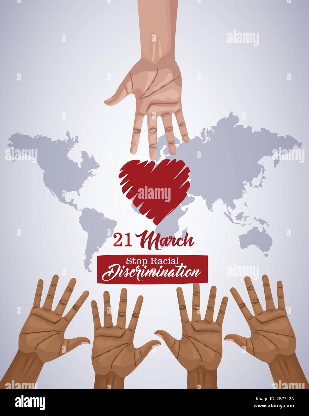 March together for the planet Stock Vector Images - Alamy