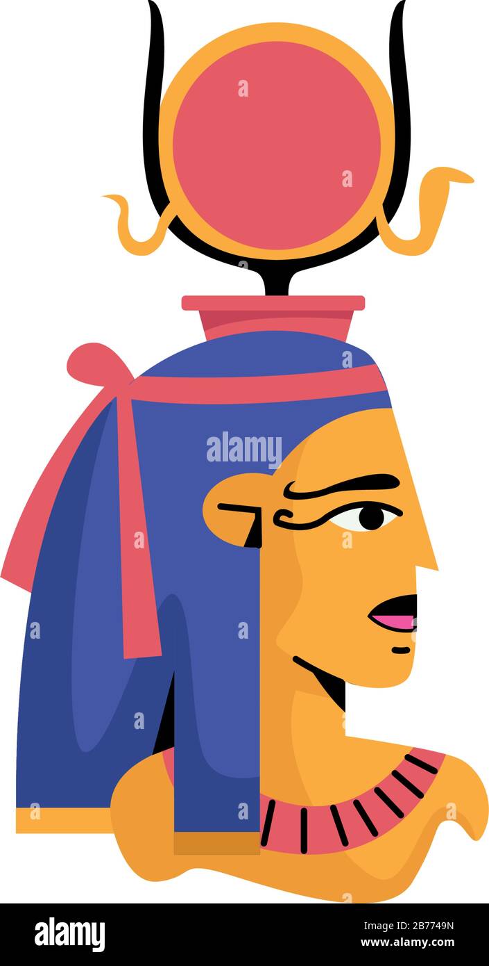 Isis with crown Stock Vector Images - Alamy