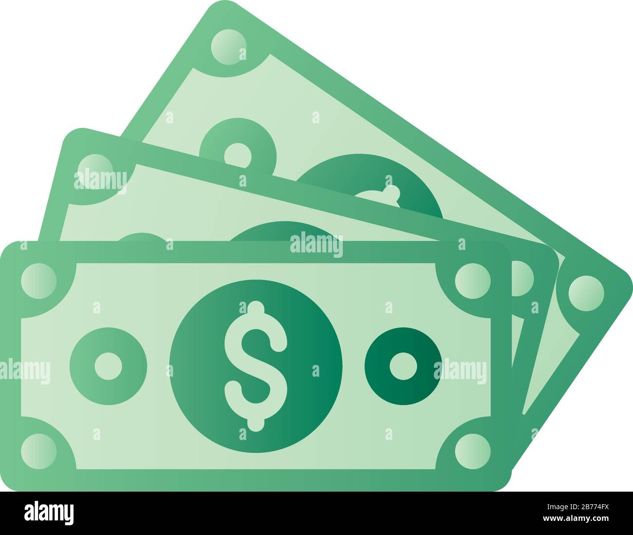 Isolated money bills vector design Stock Vector Image & Art - Alamy