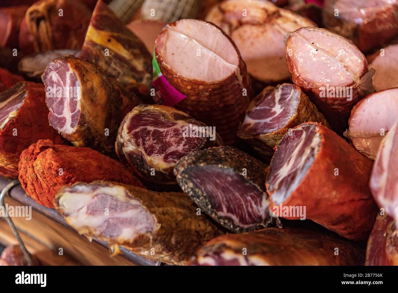 Mix of meats hi-res stock photography and images - Alamy