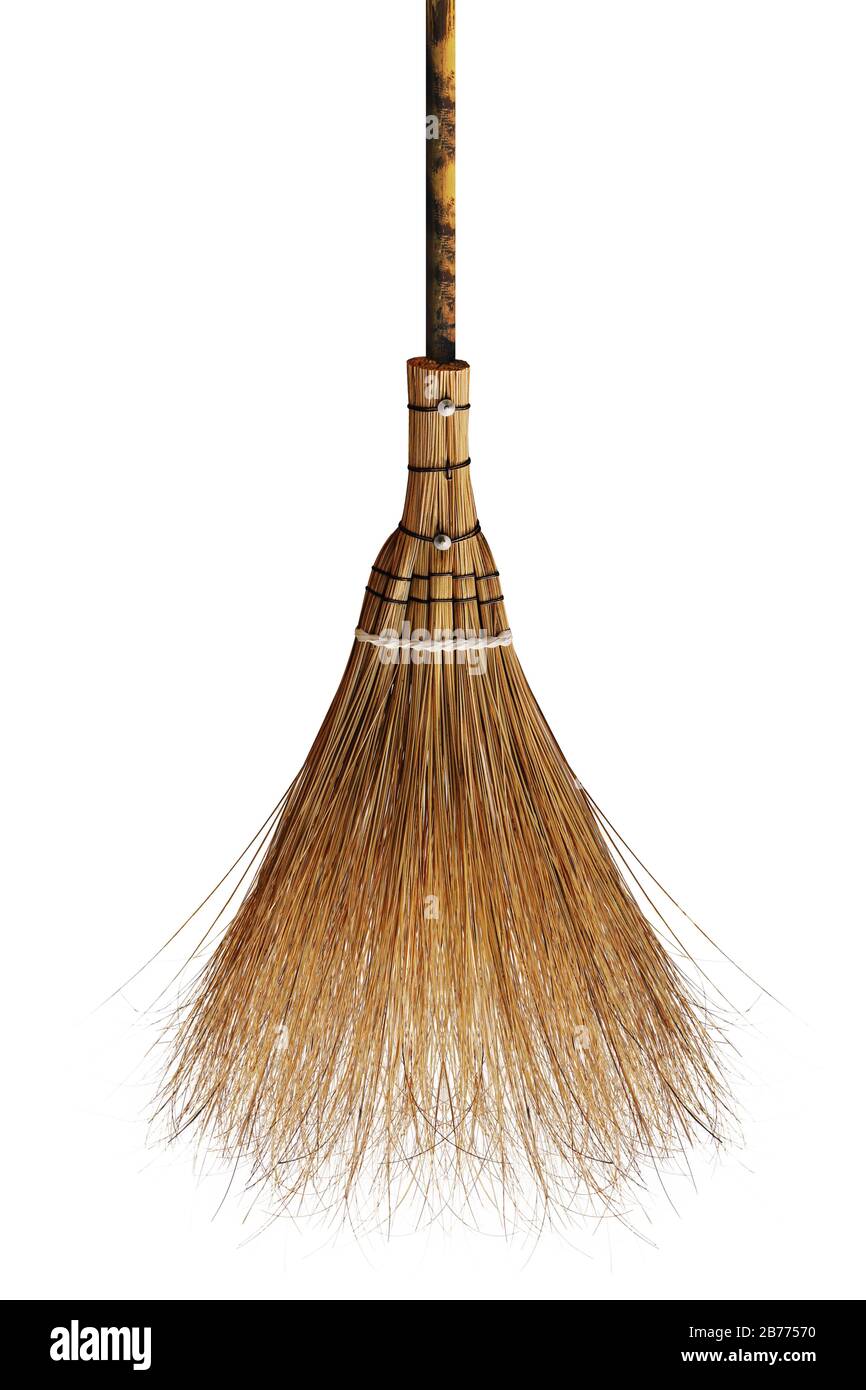 Wooden bin and broom hi-res stock photography and images - Alamy