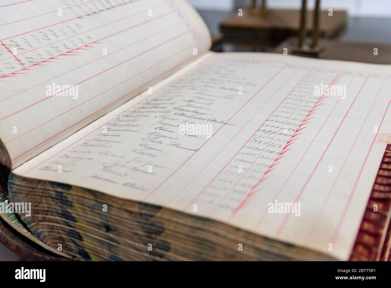 Accounting Ledger Book High Resolution Stock Photography and Images - Alamy