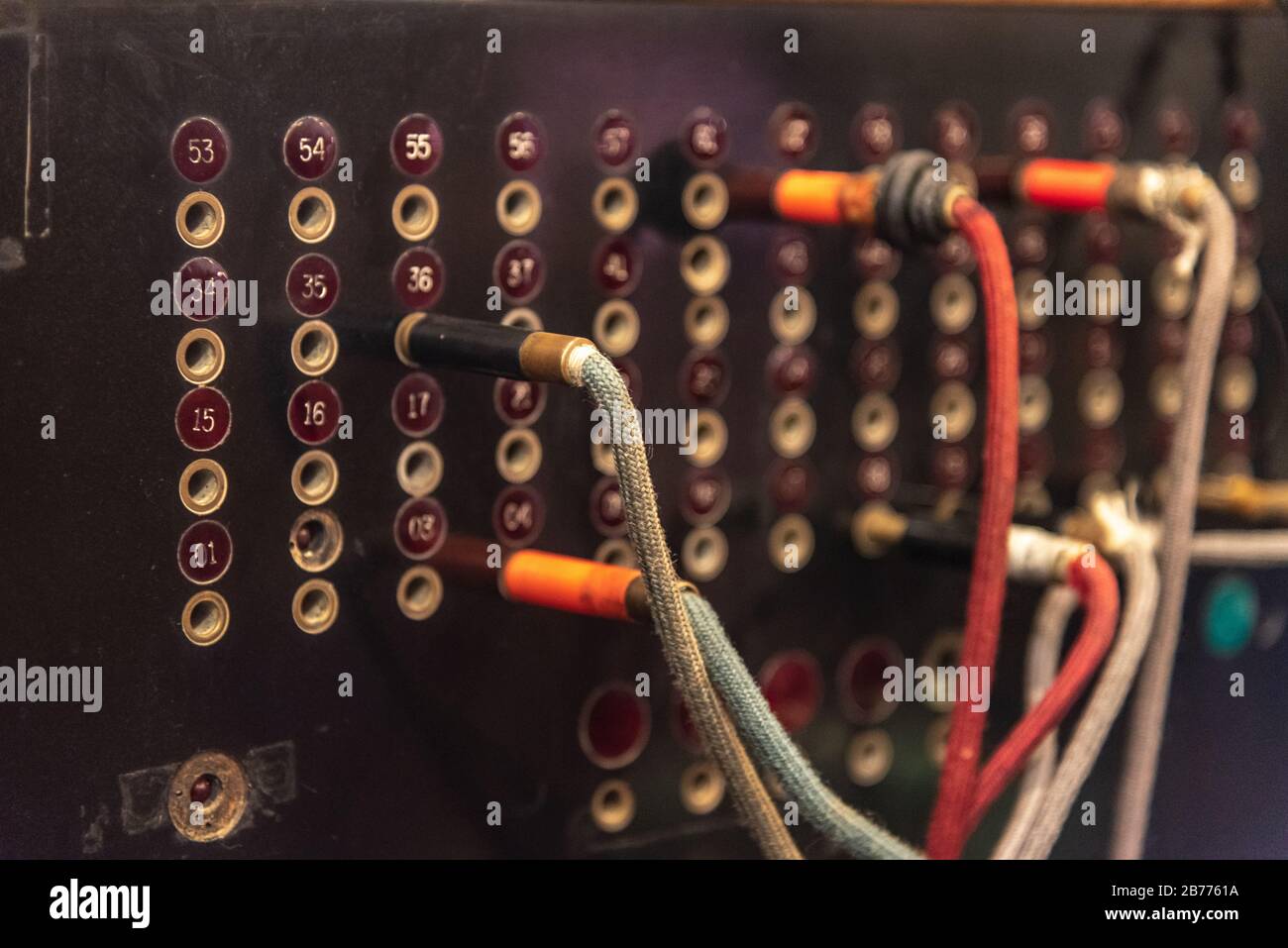 Telephone central office system hi-res stock photography and images - Alamy