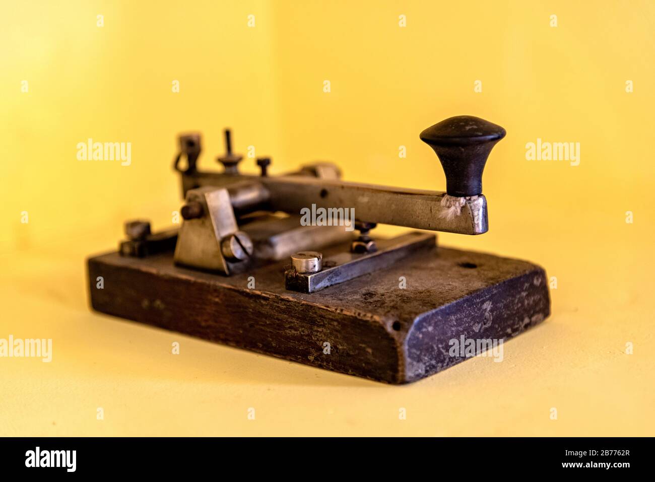 Old telegram machine hi-res stock photography and images - Alamy