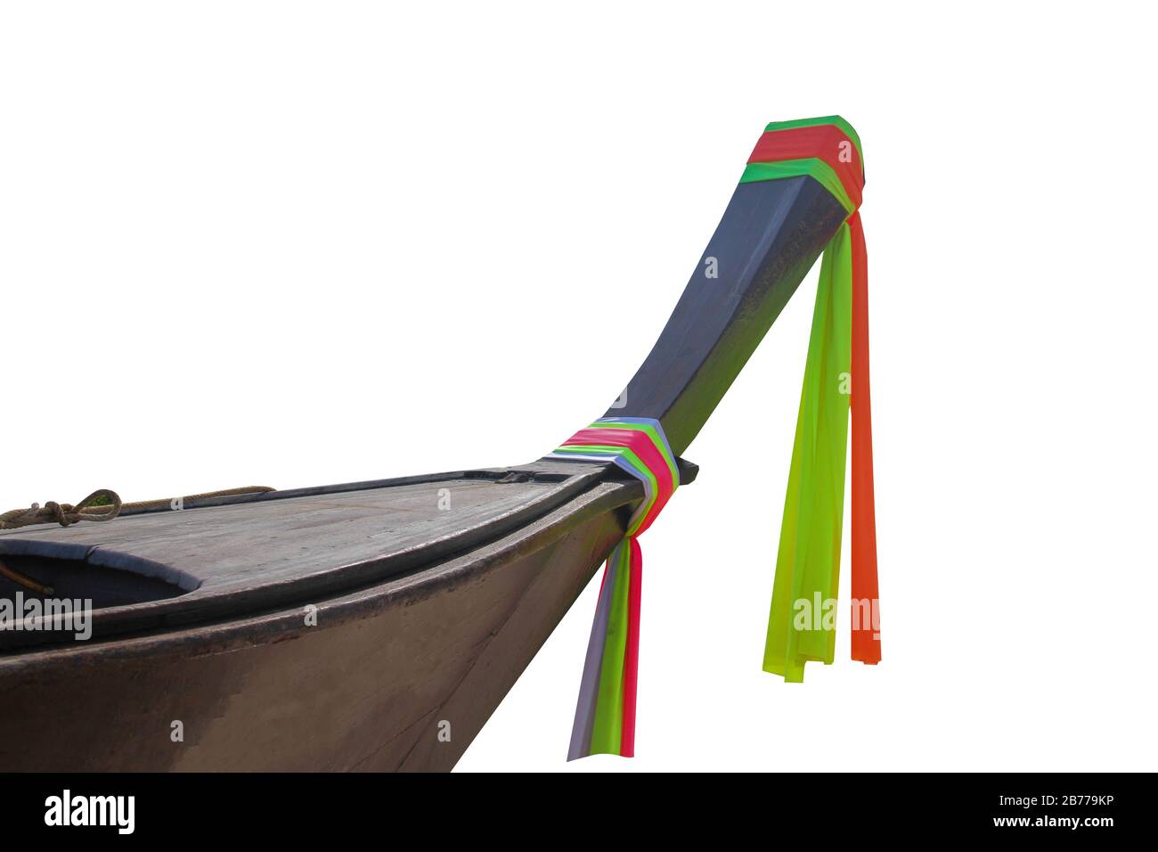 Boat head isolated on white background.This had clipping path Stock ...