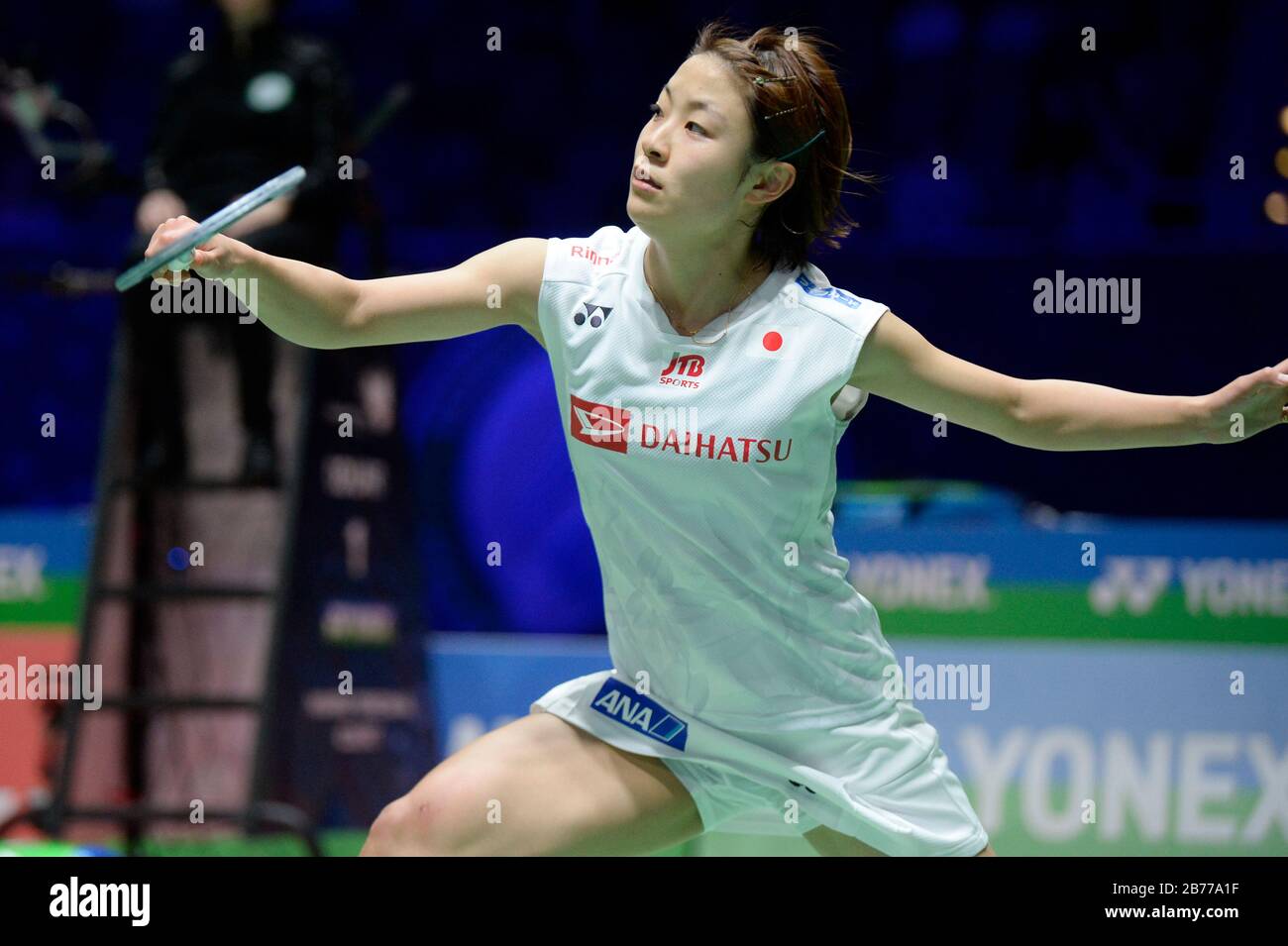 Birmingham, UK. 13th Mar, 2020. Nozomi Okuhara (JPN) Badminton : Yonex ...