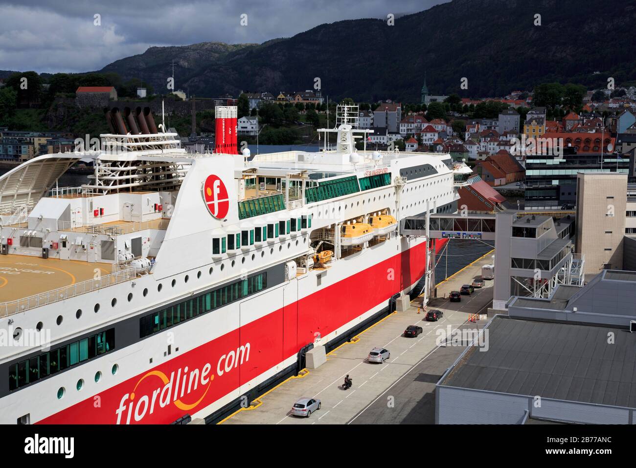 Ferry, Bergen City, Hordaland County, Norway Stock Photo - Alamy