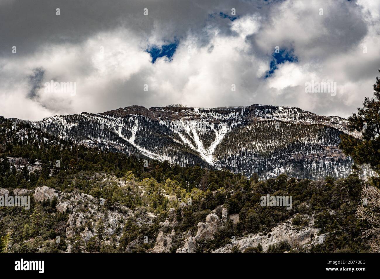 Nevada elevation map hi-res stock photography and images - Alamy