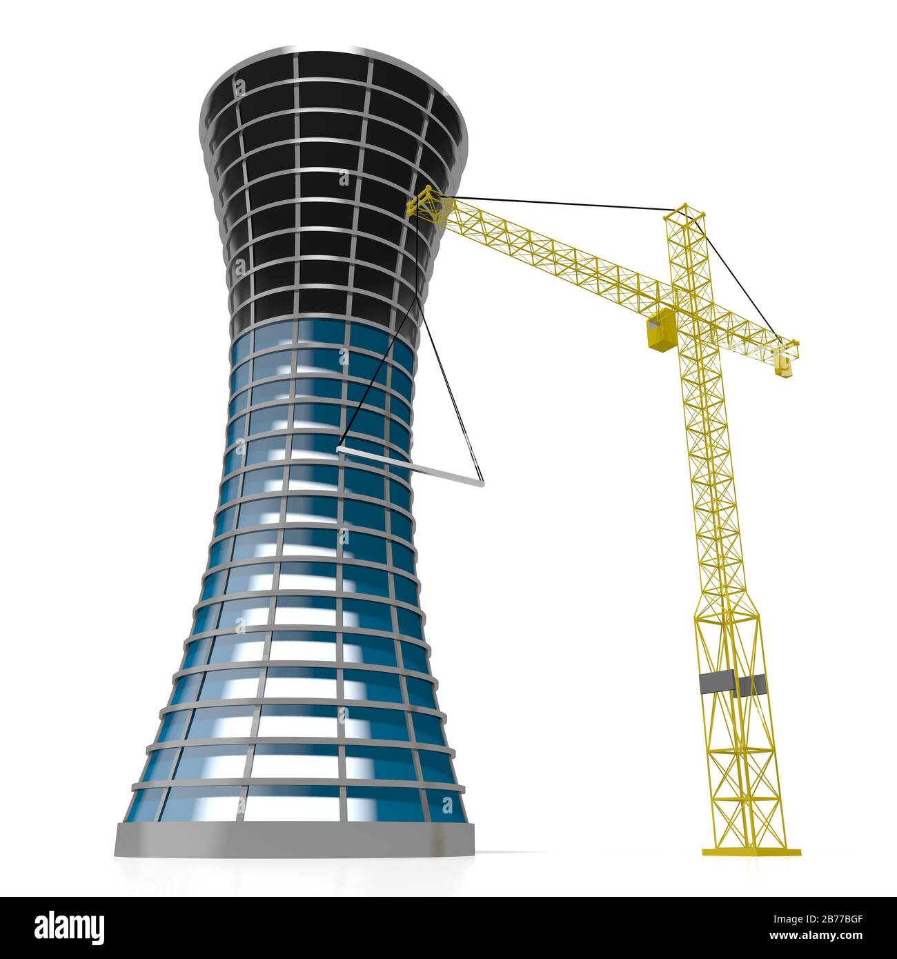 Building construction glass concrete Cut Out Stock Images & Pictures ...