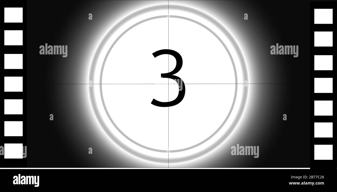 Movie Countdown 5 4 3 2 1 With Sound