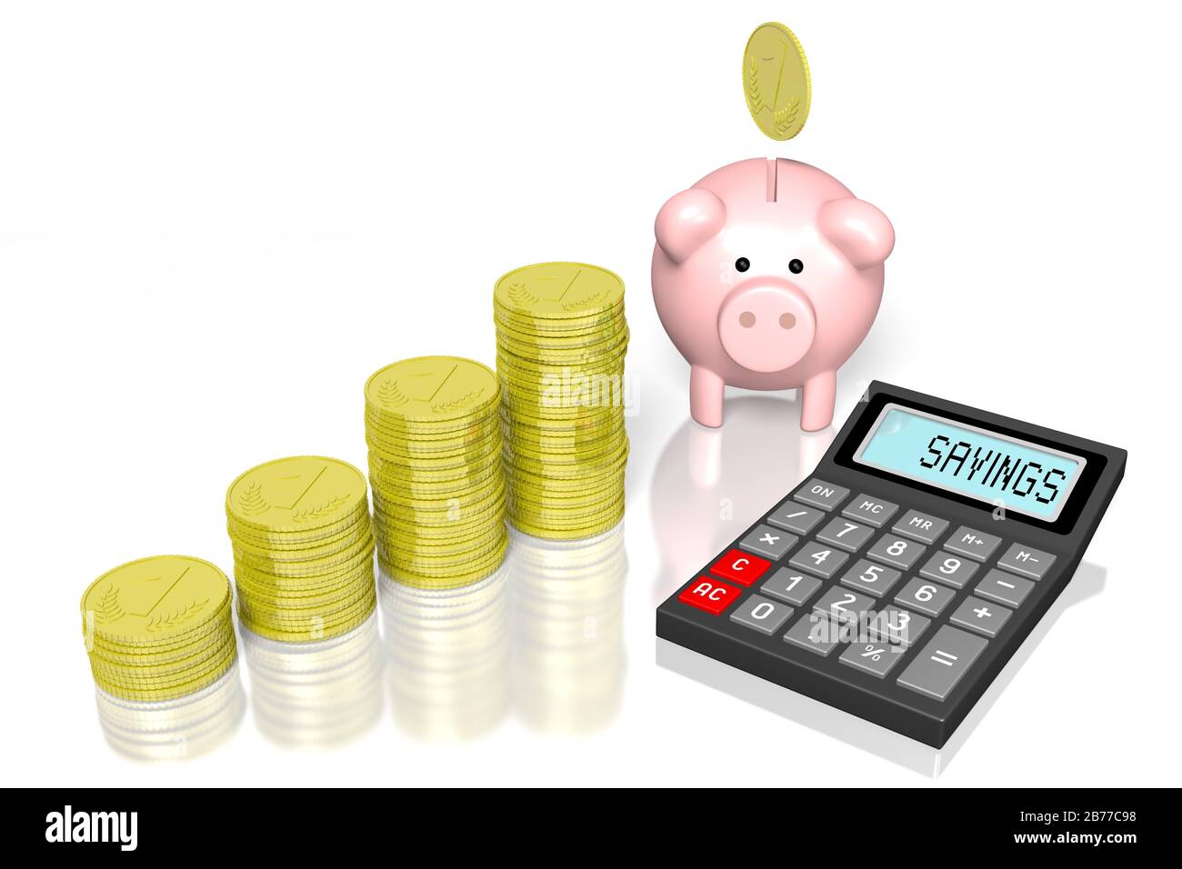 Wealth of savings and graphics hi-res stock photography and images - Alamy