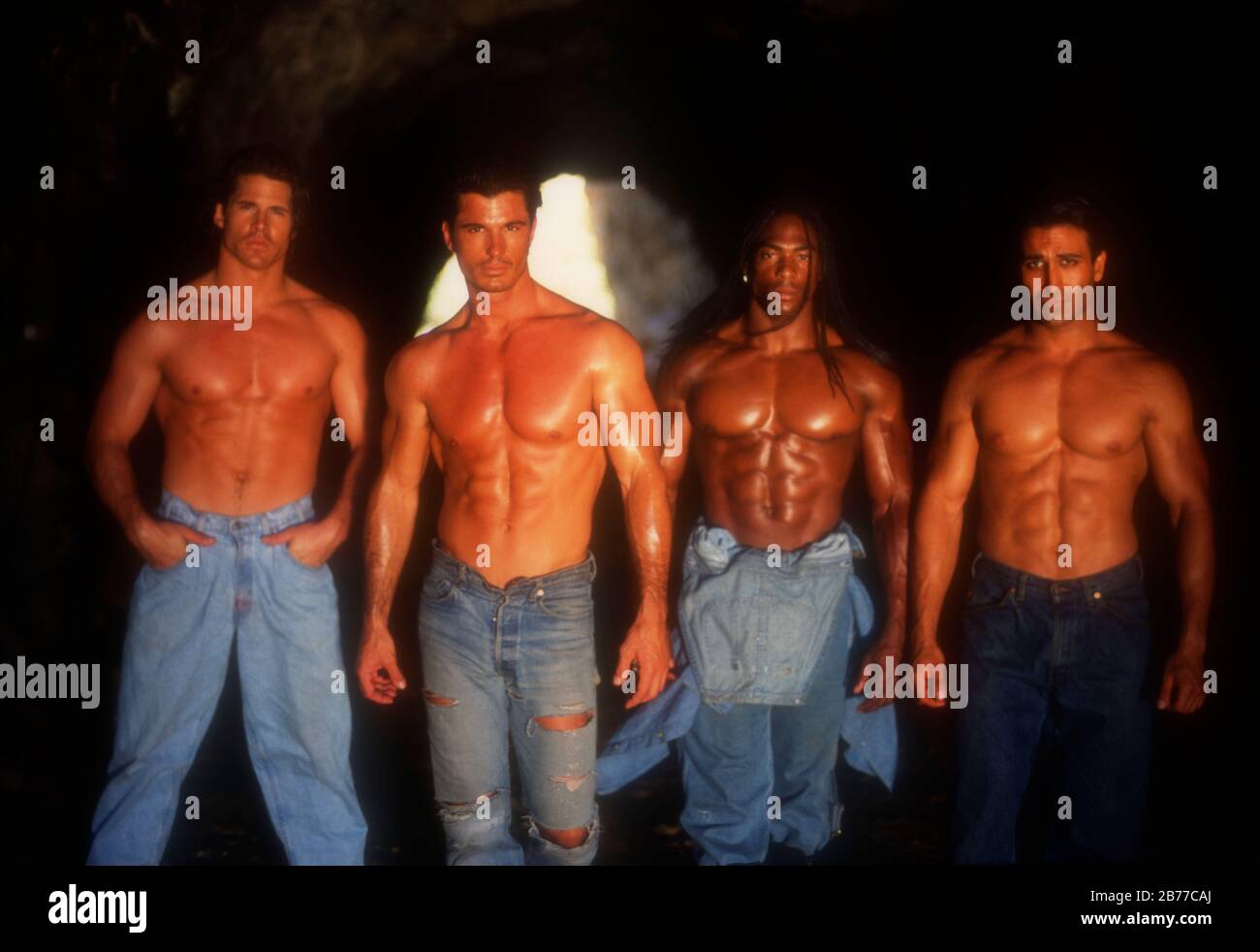 Los Angeles, California, USA 18th July 1995 (Exclusive) Scott Layne and ...