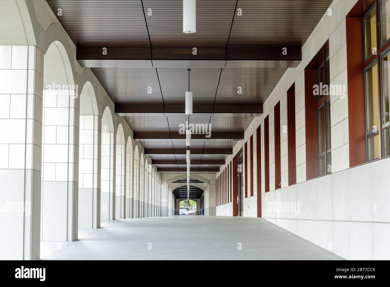 Empty campus hi-res stock photography and images - Alamy