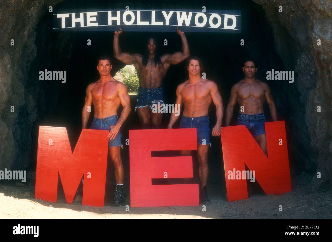 Los Angeles, California, USA 18th July 1995 (Exclusive) Scott Layne and ...