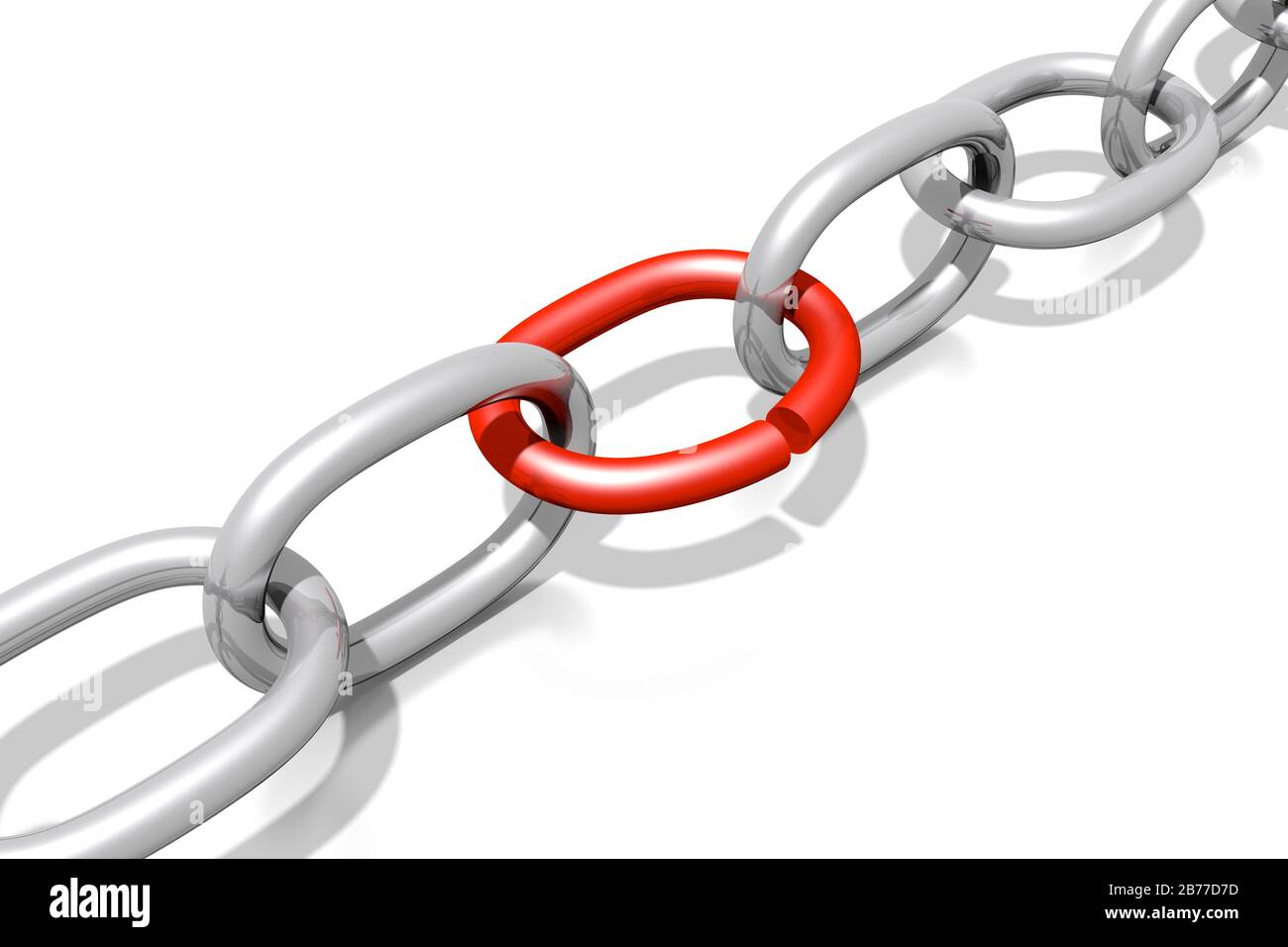 Broken chain cut out hi-res stock photography and images - Alamy