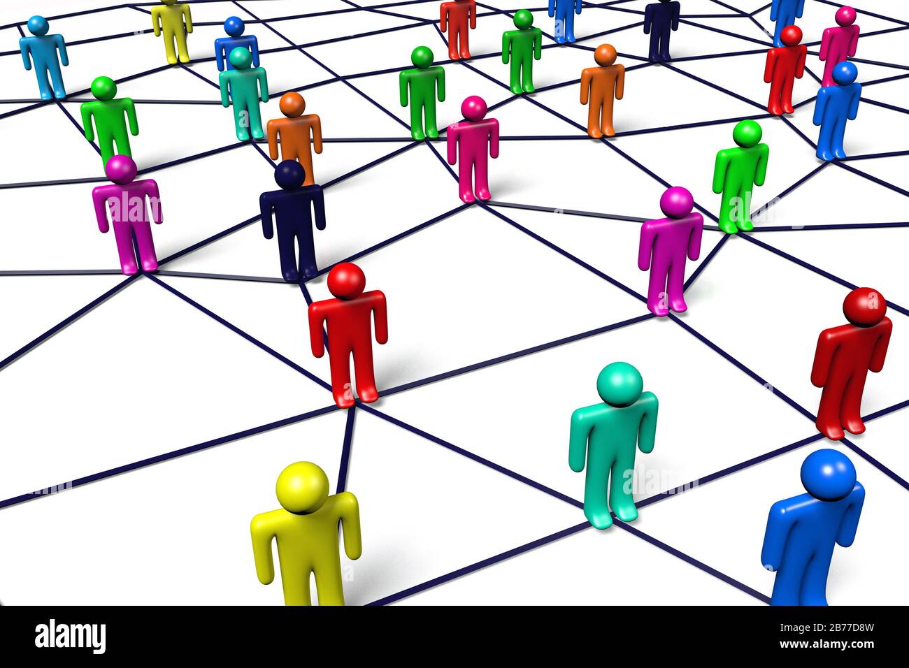 3d network hi-res stock photography and images - Alamy