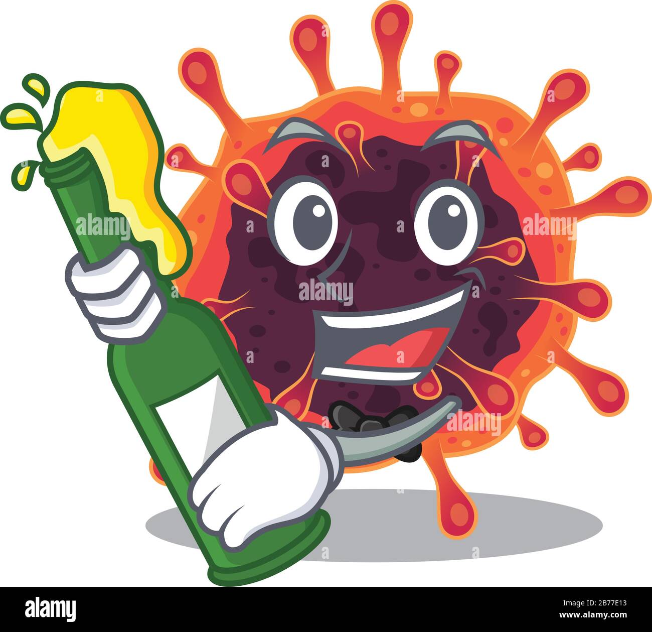 Corona beer bottle Stock Vector Images - Alamy