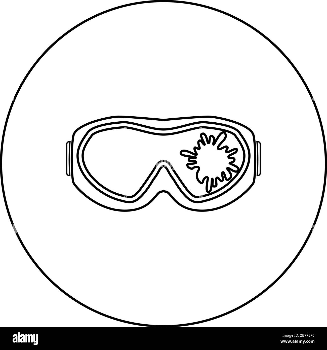 Paint on glass Stock Vector Images - Alamy