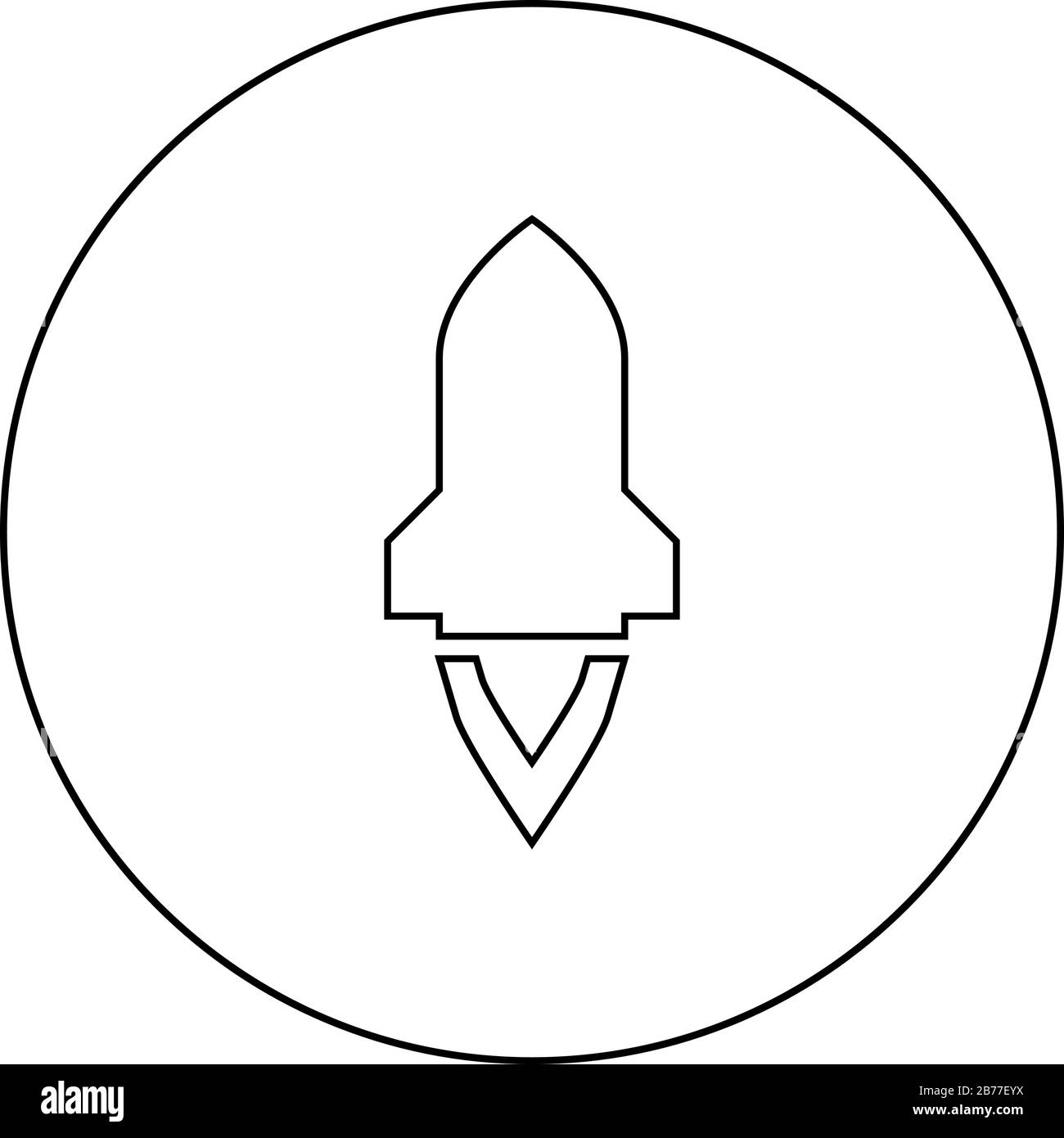 Rocket launching missile Cut Out Stock Images & Pictures - Alamy