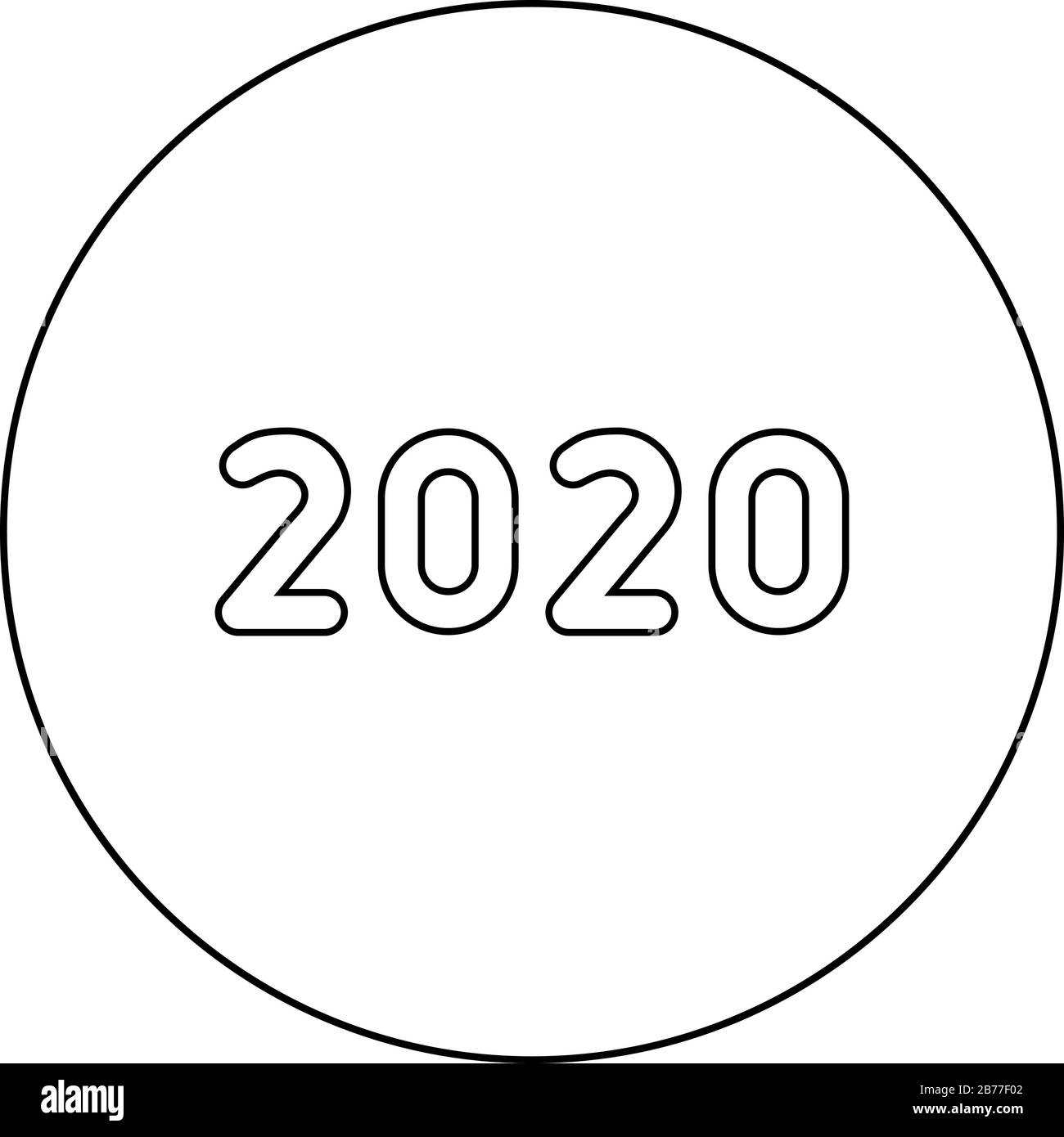 Winter 2020 text sign Black and White Stock Photos & Images - Alamy